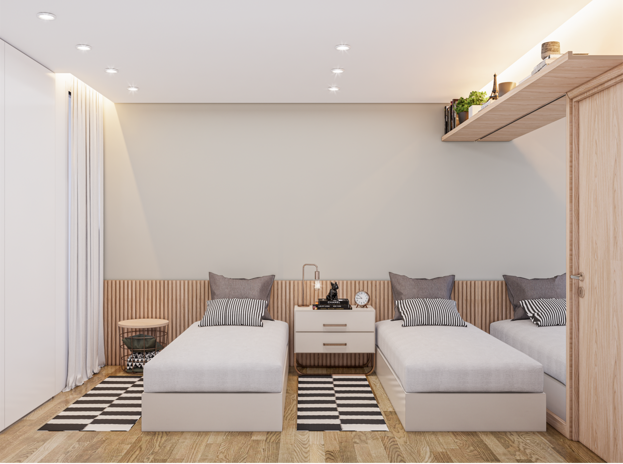 3D Apartamento modelo Vila Acácia I – Quarto Criança 1 – IFH ...